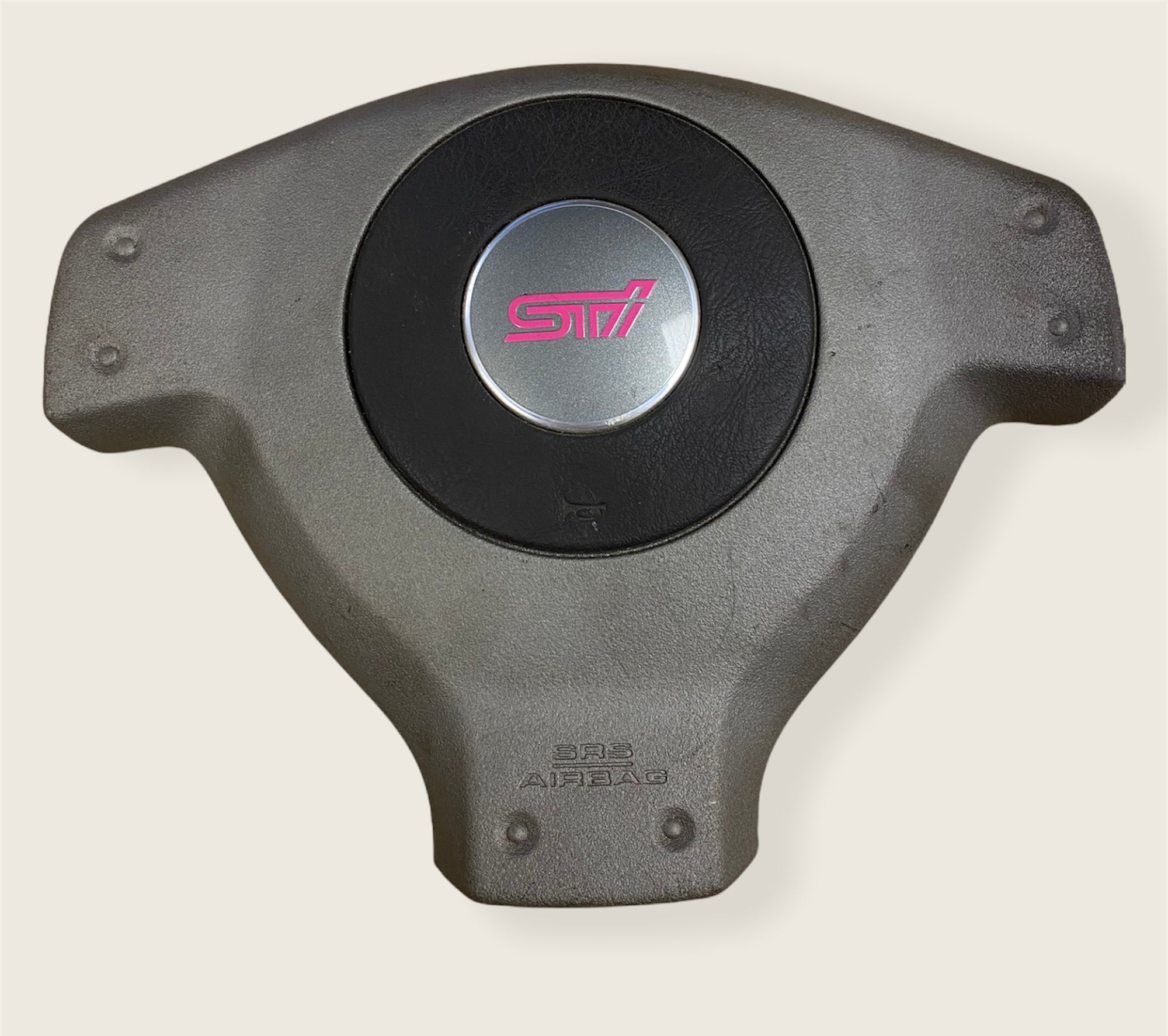 Subaru Impreza STI 8 Blobeye Drivers Steering Centre Trim Horn AB Unit ...